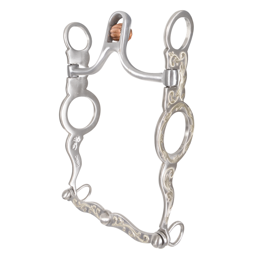 Les Vogt Cowhorse San Joaquin Port with Tongue Relief Bit - Bit Perfect